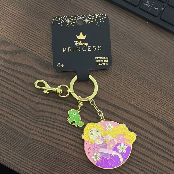 Disney | Accessories | Disney Princess Rapunzel And Pascal Keychain Nwt ...
